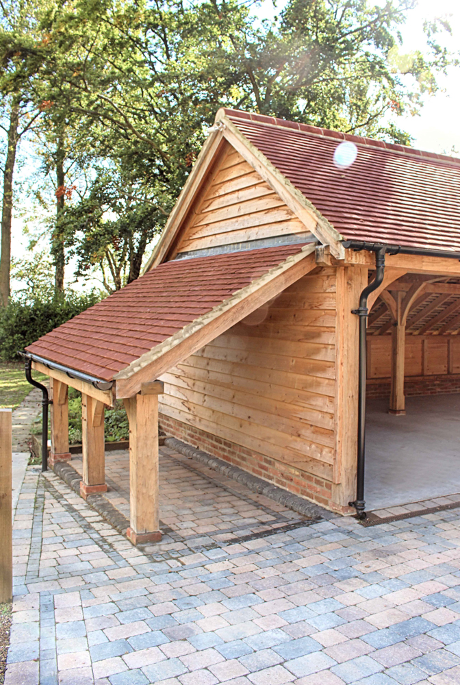 Oak Garages | Traditional Oak Garages | Gallery | Extrawide Frames